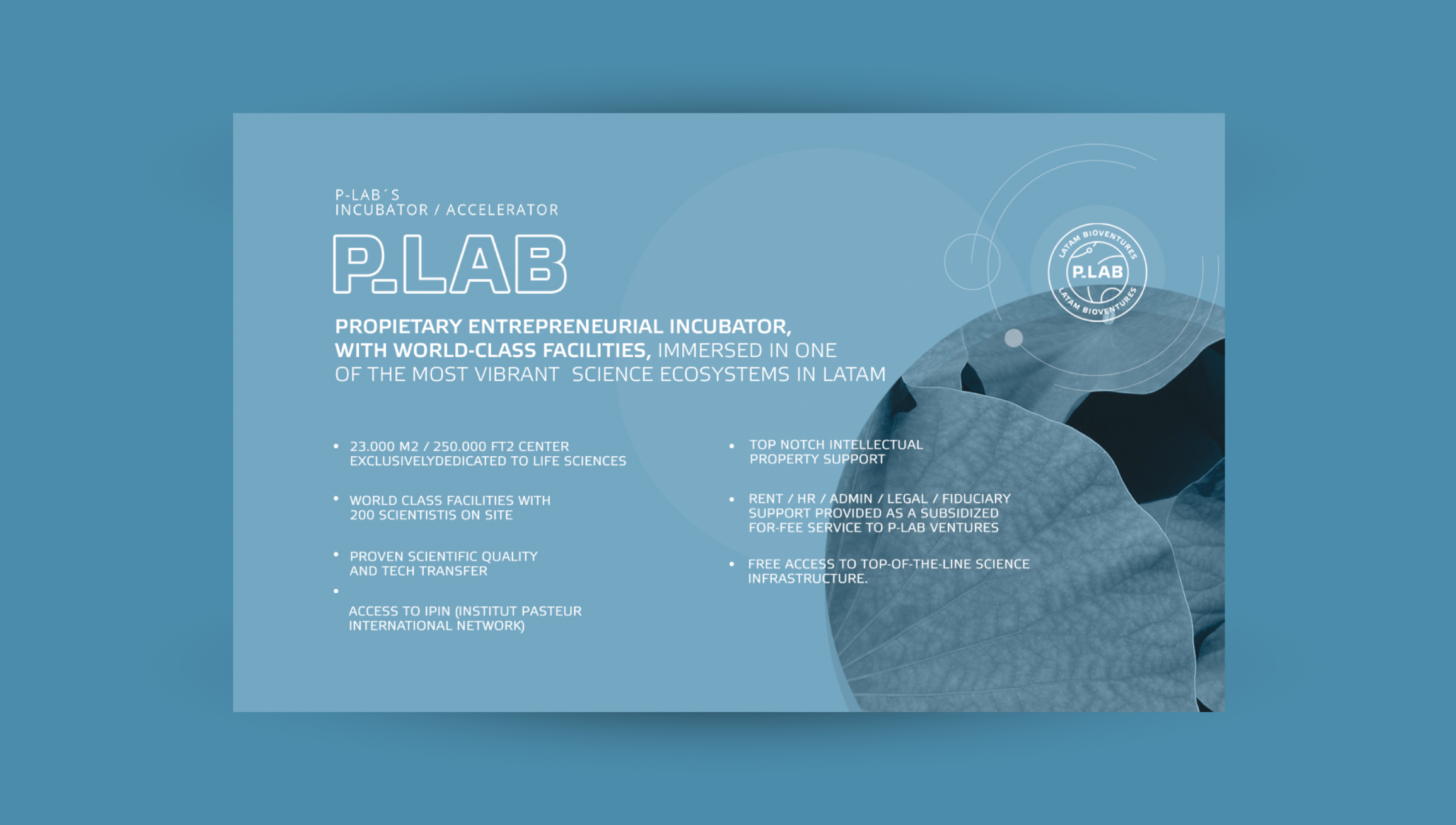 P-Lab Latam Bioventures - Estudio Nómade